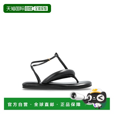 香港直邮GIVENCHY 女士拖鞋 BE30AXE00H001 CO 黑色 Boudoir夹趾