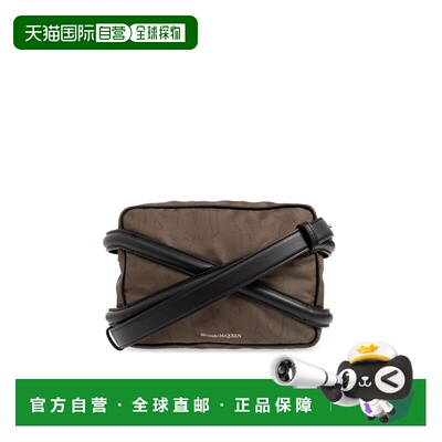 香港直邮ALEXANDER MCQUEEN 男士斜挎包 7262921A【付后1h可退】