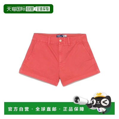 香港直邮Polo Ralph Lauren Polo 拉夫 劳伦 女士 棉质短裤 21196