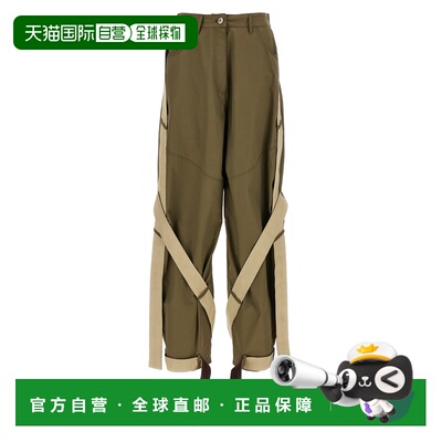 1h可退 香港直邮The Attico 女士 'Military' 长裤 251WCP0027008