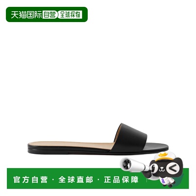 1h可退 香港直邮THE ROW 女士拖鞋 F1663L57ABLK SS2026 黑色 圆