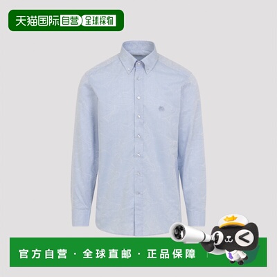 1h可退 香港直邮ETRO 男士衬衫 MRIB000499TJ5C7B0028 SS2026 蓝