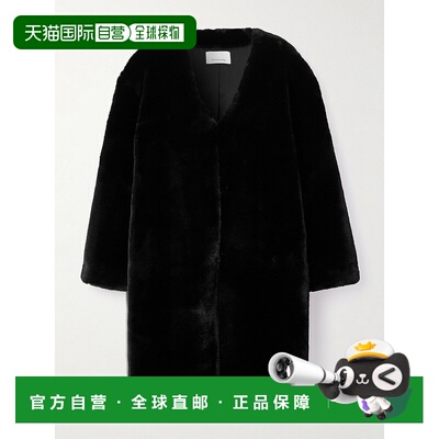 1h可退 香港直邮The Frankie Shop 女士 Matera 宽松款长毛绒大衣