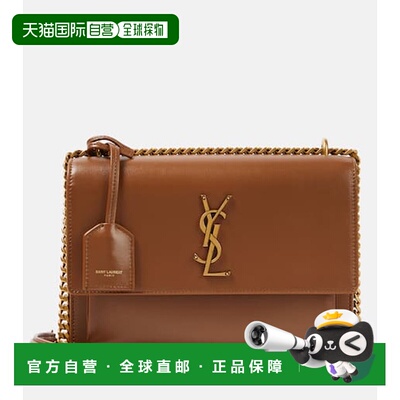 1h可退 香港直邮Saint Laurent 圣罗兰 女士 Sunset 中号皮革肩包