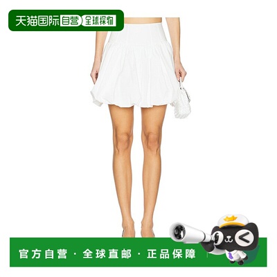 香港直邮Simkhai 女士 Pippa Bubble 迷你A字裙半身裙 2253040T