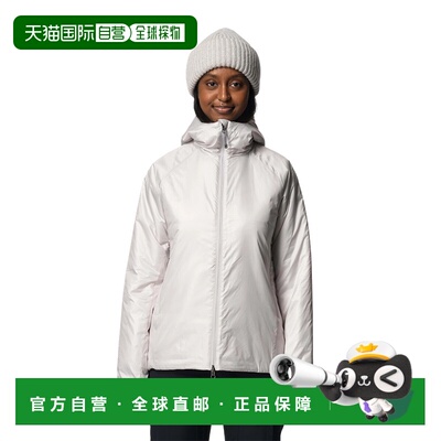 香港直邮HOUDINI胡丁尼Dunfri邓菲女户外P棉保暖轻便金标连帽棉服