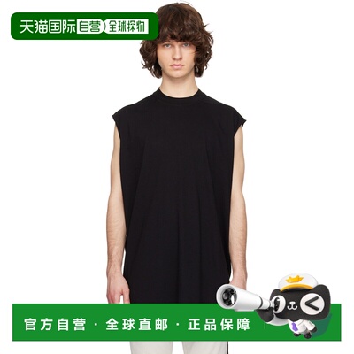 1h可退 香港直邮rick owens 瑞克 欧文斯 DRKSHDW 男士 黑色 Temp