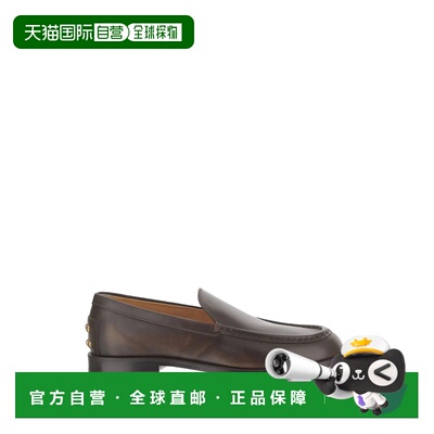 1h可退 香港直邮TOD'S 托德斯 女士 棕色皮质乐福鞋 XXW07M0KH80V