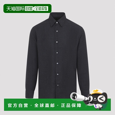 香港直邮BRIONI 男士衬衫 SCAY0LOC0221100 AW2026 灰色 Brioni H
