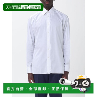 香港直邮Z ZEGNA 男士衬衫 9RS4PA301350A3100 SS2026 白色