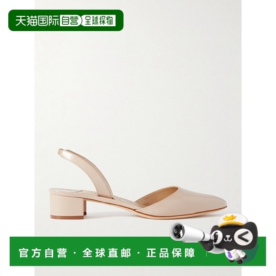 香港直邮MANOLO BLAHNIK 莫罗 伯拉尼克 女士 Aspro 30 漆皮浅口