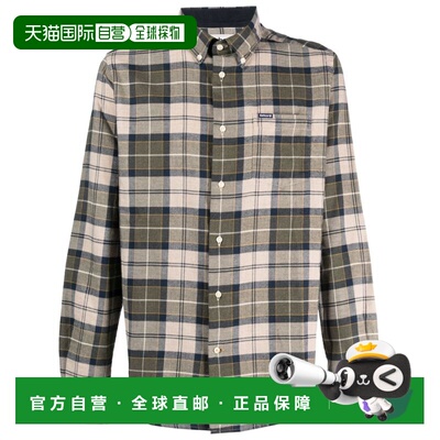 1h可退 香港直邮Barbour 男士衬衫 MSH4991MSHTN16 AW2025 浅棕色