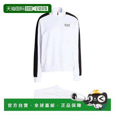 1h可退 香港直邮Ea7 女士 Outfit 运动运动装 white白色 舒适时尚