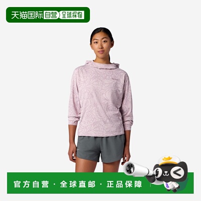 自营欧洲直邮Marmot土拨鼠 AirExchange女士灰褐色聚酯纤维防晒连