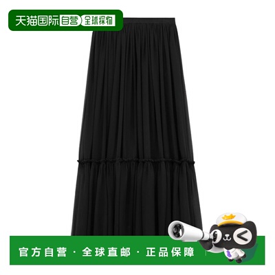香港直邮SAINT LAURENT 女士半身裙A字裙 82141Y115W01000 SS2025