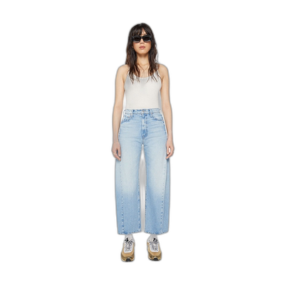 香港直邮Mother 腰带环牛仔长裤 109261085牛仔裤直筒裤