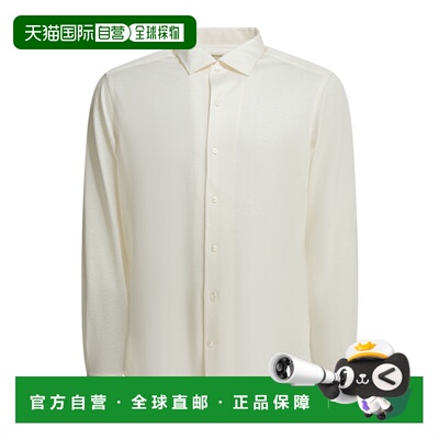 香港直邮Zegna 长袖衬衫 UHX46A3SRO1杰尼亚亚麻