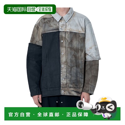 香港直邮Rick Owens Drkshdw 长袖牛仔外套 DU01F4761COMW1A