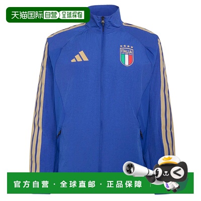 香港直邮ADIDAS 男士运动服 JY9602BLU CO 蓝色 GIACCA UOMO FIGC