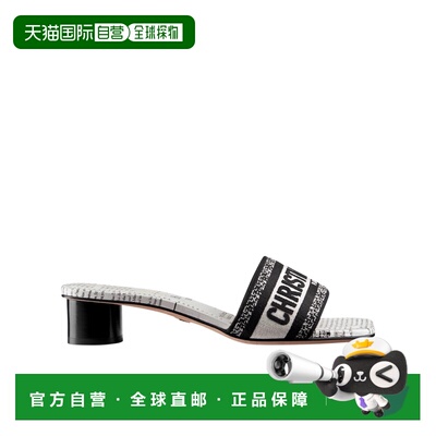 香港直邮Dior Dway 高跟拖鞋 KCQ902NET高跟鞋凉鞋凉拖