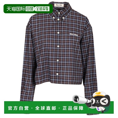 1h可退 香港直邮MIU MIU 女士衬衫 MK1659SOOO19U3F057W AW2026
