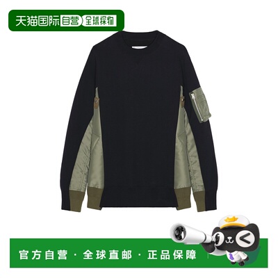 1h可退 香港直邮Sacai 男士 Sponge 套头衫运动衫 SCM221卫衣