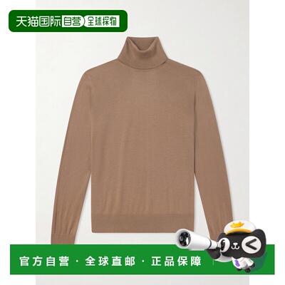 1h可退 香港直邮Dunhill 登喜路 男士 羊绒高领毛衣 DU24FK4011H2