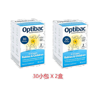 欧洲直邮英国药房Optibac欧贝客活性益生菌0-12岁婴幼儿儿童肠胃