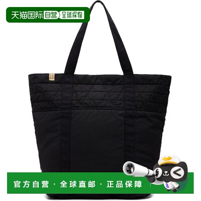 1h可退 香港直邮Visvim 维斯维木 男士 黑色中号 N.A.P. 托特包 0