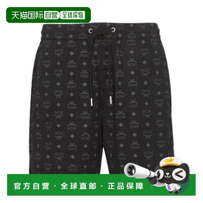 1h可退 香港直邮MCM 男士短裤 MHPFAMM03BK AW2025 花色 印花短裤