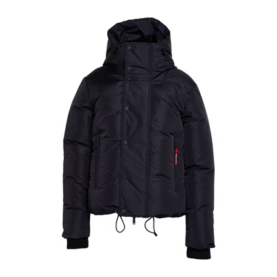 1h可退 香港直邮Dsquared2 二次方 男士 Shell 夹克 black黑色 舒