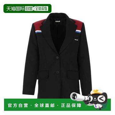 香港直邮MIU MIU 女士西服 MH16721YX6F050V SS2022 黑色 Black n