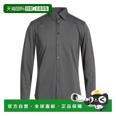 香港直邮THEORY 希尔瑞 男士 纯色衬衫 grey灰色 舒适时尚