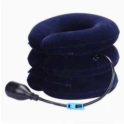 nek air inflatable ollar head bak pain pillow massager
