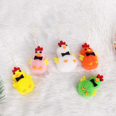 Easter Colored Chick Pendant Holiday Party Home Decoration S
