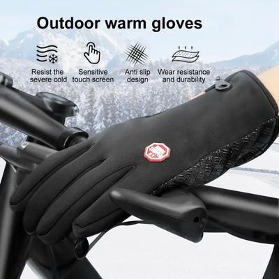 Winter Gloves For Men Waterproof Windproof Cold Gloves Snowb