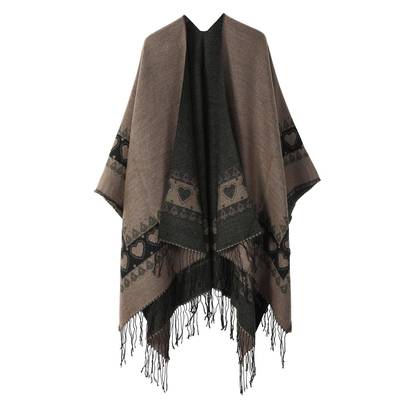 shawl cloak long scarf 保暖斗篷女空调披肩旅行拍照四季欧美