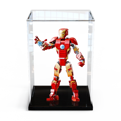 适用乐高76206钢铁侠展示盒
