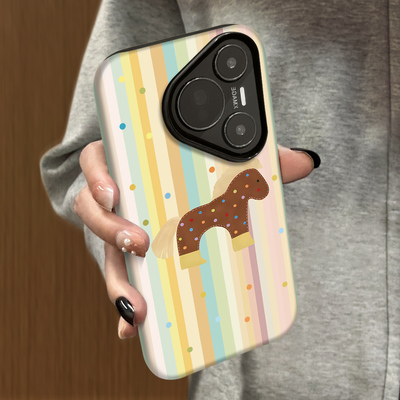 2026马年新年款适用华为Pura80pro手机壳huaweiPura80Ultra新款70高级红色p60套p40本命年50彩虹小马