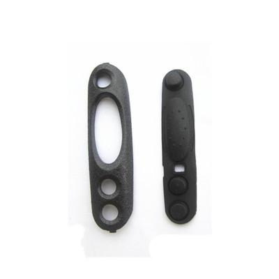 对讲机配件PTT发射按键框胶