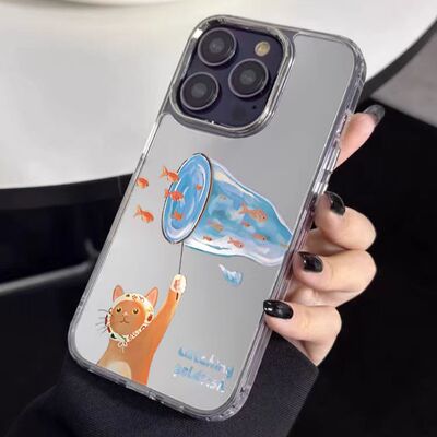 适用oppoA3pro亚克力可爱镜面