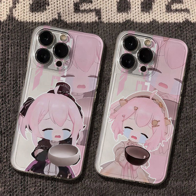 适用OPPO RENO16手机壳14/13透明11永雏塔菲10pro+少女taffy喵findx9/8ultra/7/6/5动漫4二次元k15套12plus