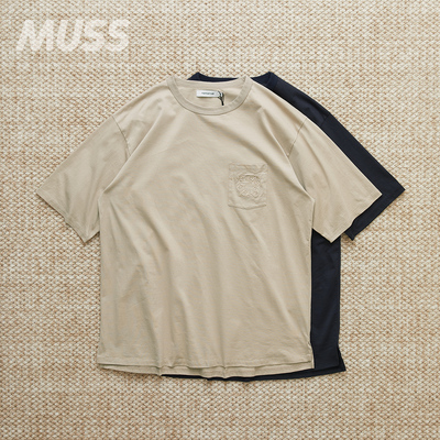 NONNATIVE日产针织刺绣口袋短袖