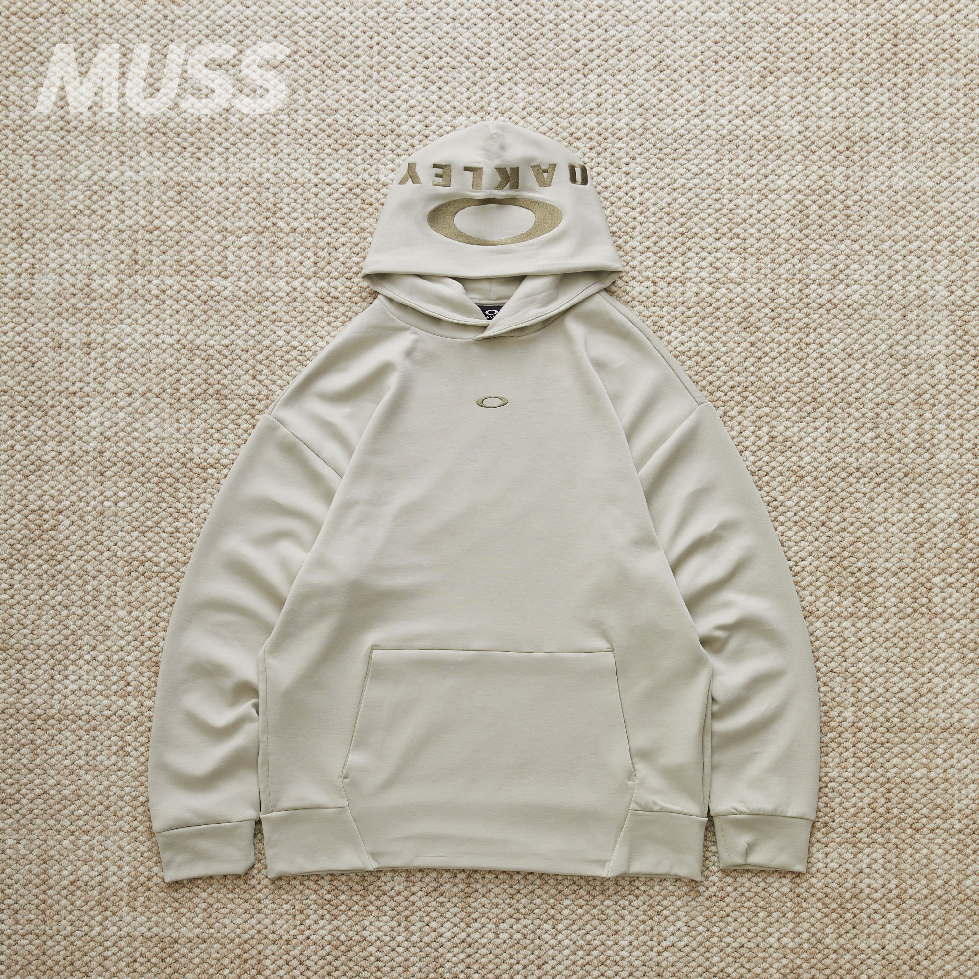 现货 OAKLEY FLEECE HO0DIE 3.7日线抓绒连帽宽松卫衣 24AW