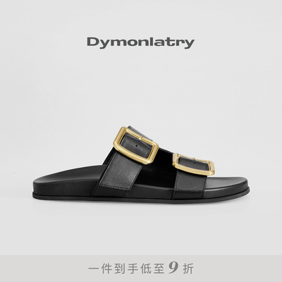 DYMONLATRY画框饰扣勃肯拖鞋