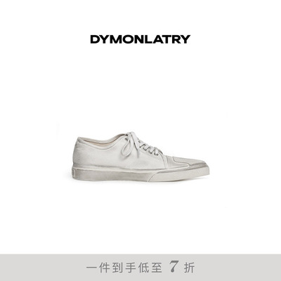 DYMONLATYR脏脏系带平底尖头板鞋