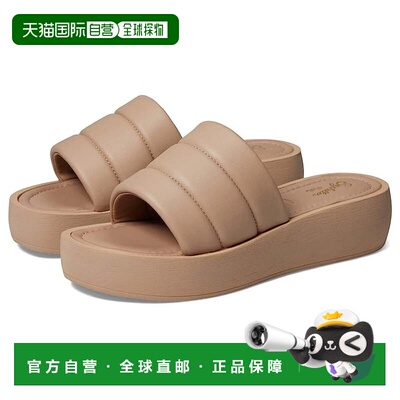 自营Women's Seychelles Velour Sandals Vacchetta Leather Slip