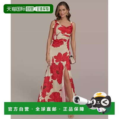 1h可退 【美国直邮】donna karan 女士 连衣裙礼服吊带