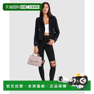 自营belle & bloomBetter Off Military Peacoat - navy 美国奥莱