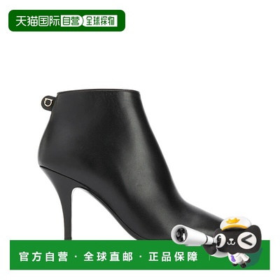 自营salvatore ferragamoFerragamo Joan Ankle Booties - black